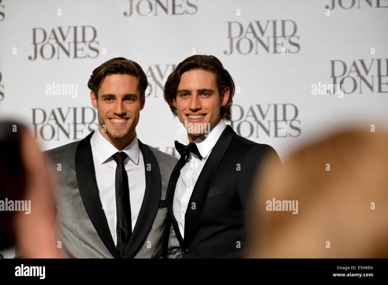 Sydney, Australia. 30th July, 2014. (L-R) Zac and Jordan Stenmark ...
