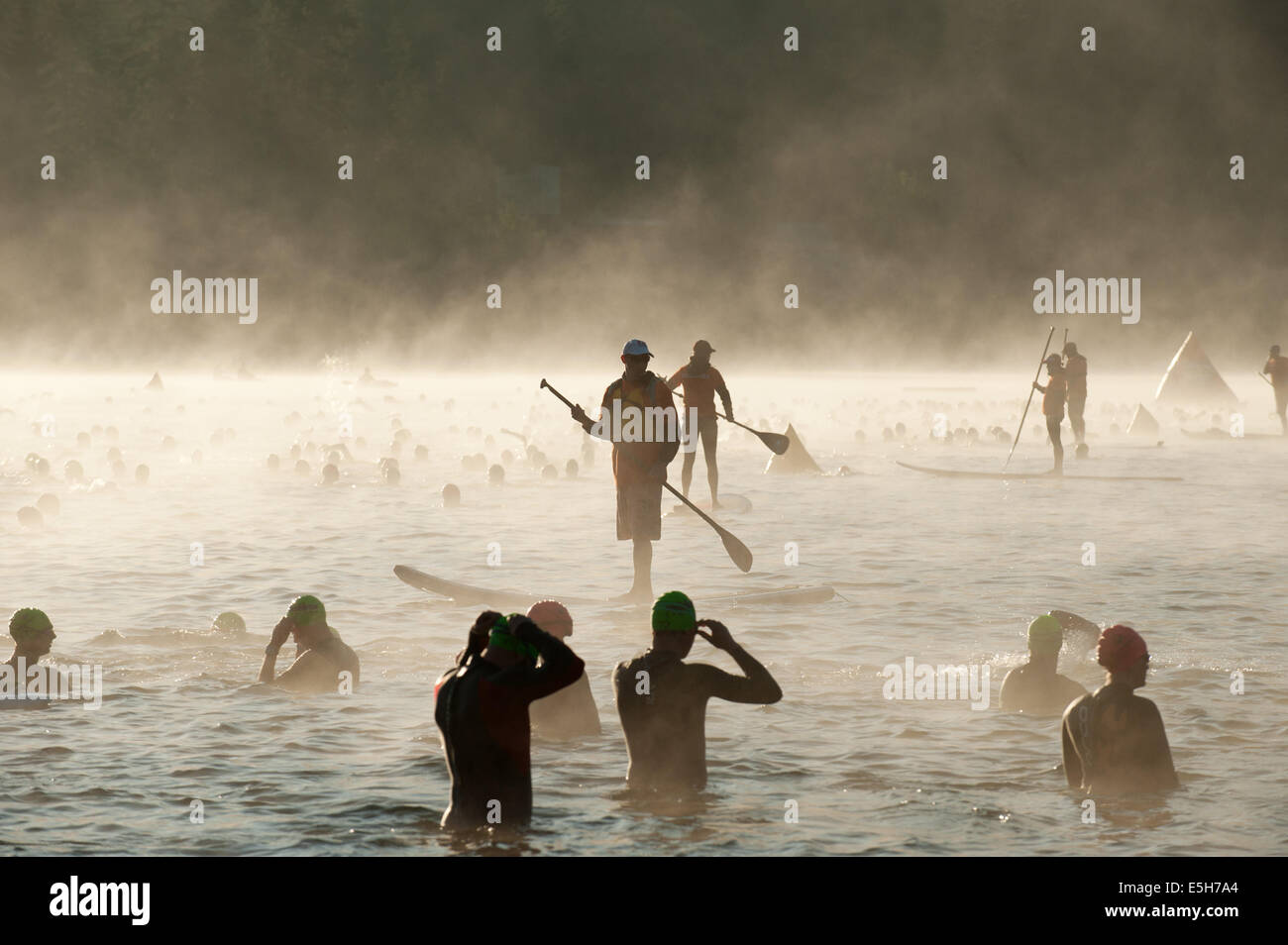 Morning swimmers hi-res stock photography and images - Alamy