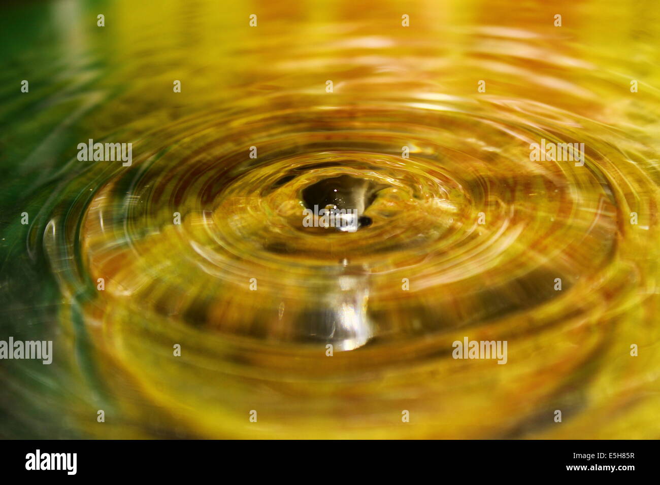 Hole in water Stock Photo - Alamy