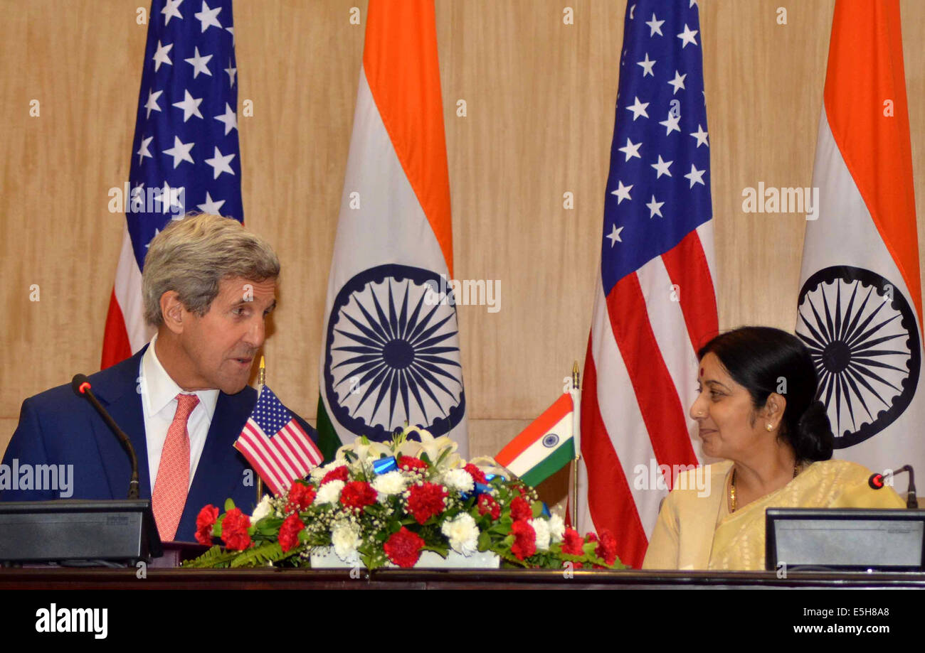 Indian foreign secretary hi-res stock photography and images - Alamy