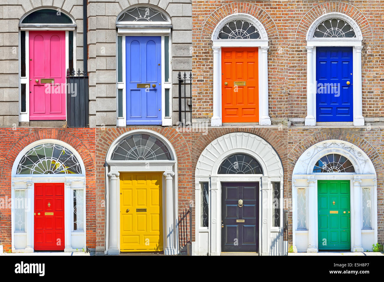 Georgian doors hi-res stock photography and images - Alamy