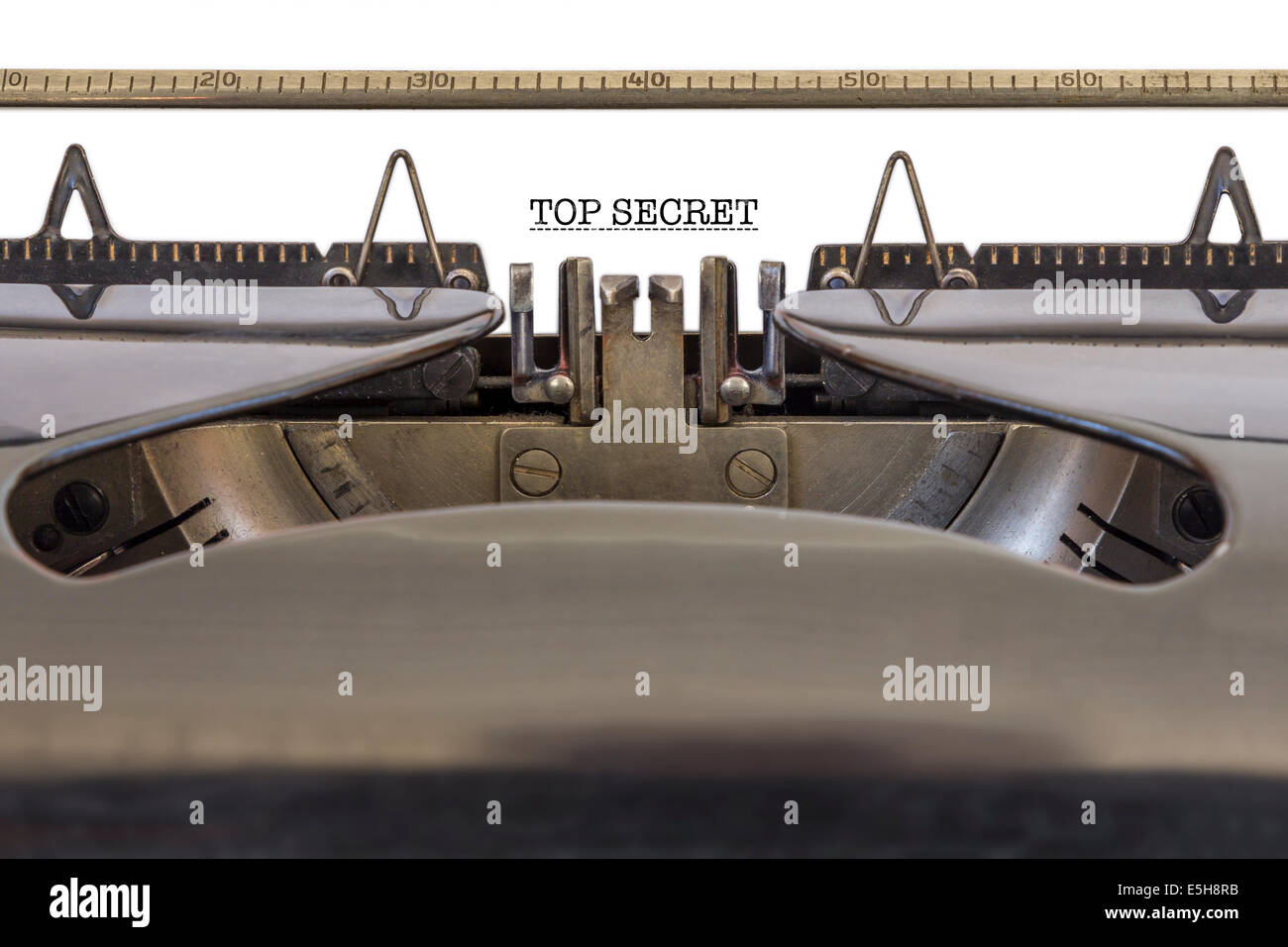 The Words "Top Secret" written on a typewriter Stock Photo - Alamy