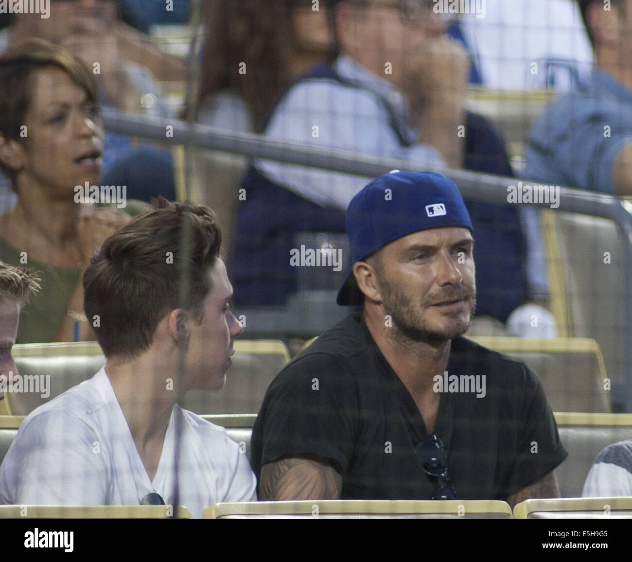 Los Angeles, CALIFORNIA, USA. 31st July, 2014. David Beckham attends ...