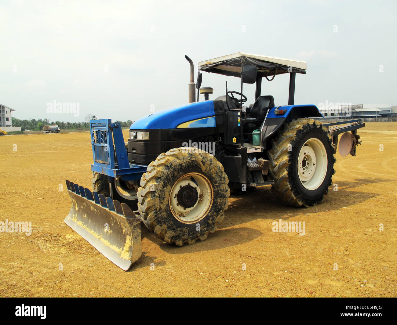 Machine on Land for Building Business construction Site at Thailand ...