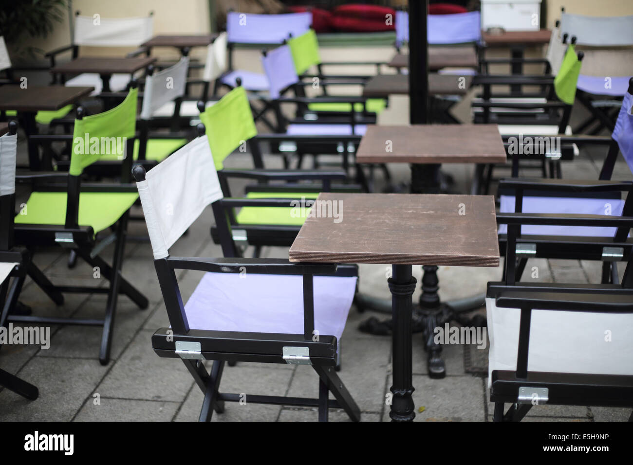 Cafe table leg hi-res stock photography and images - Alamy