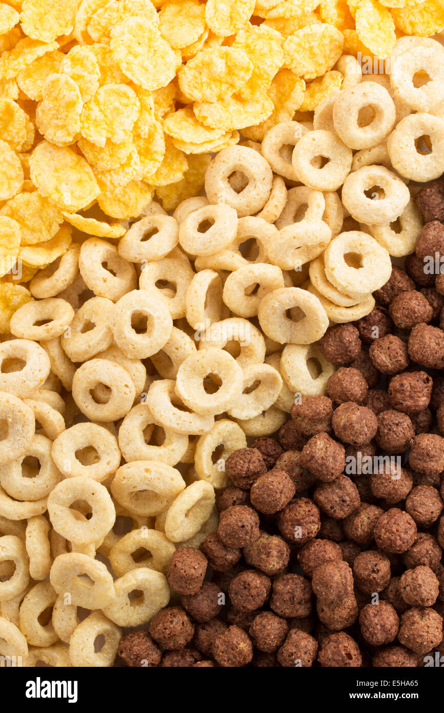 cereal mix as background texture Stock Photo - Alamy