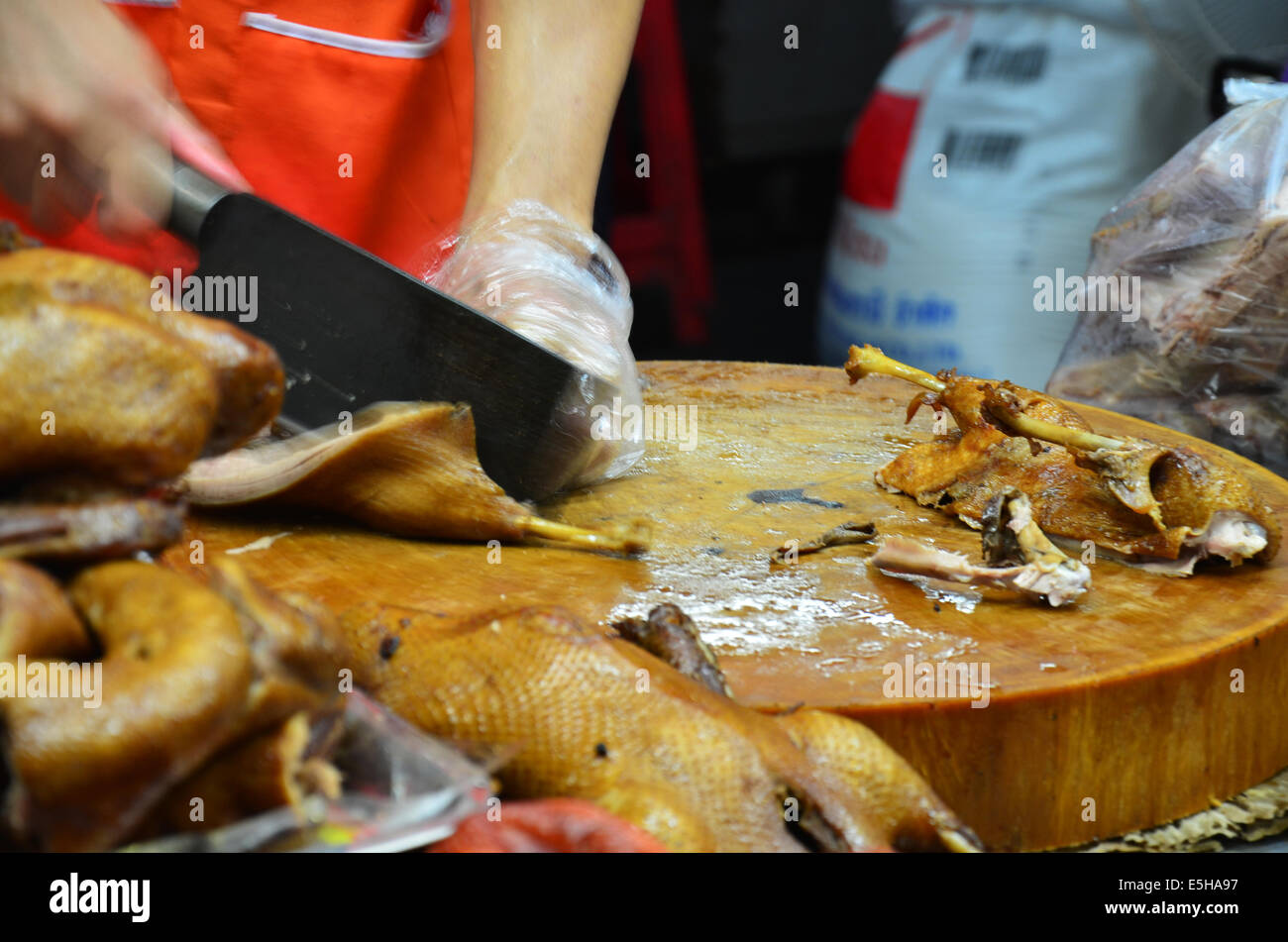 Cooking pot-stewed duck Stock Photo - Alamy