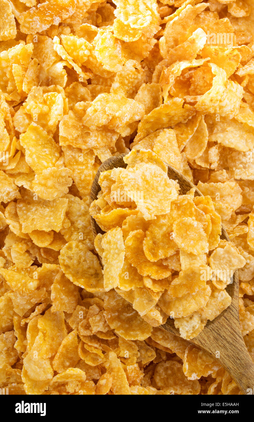 corn flakes as background texture Stock Photo - Alamy