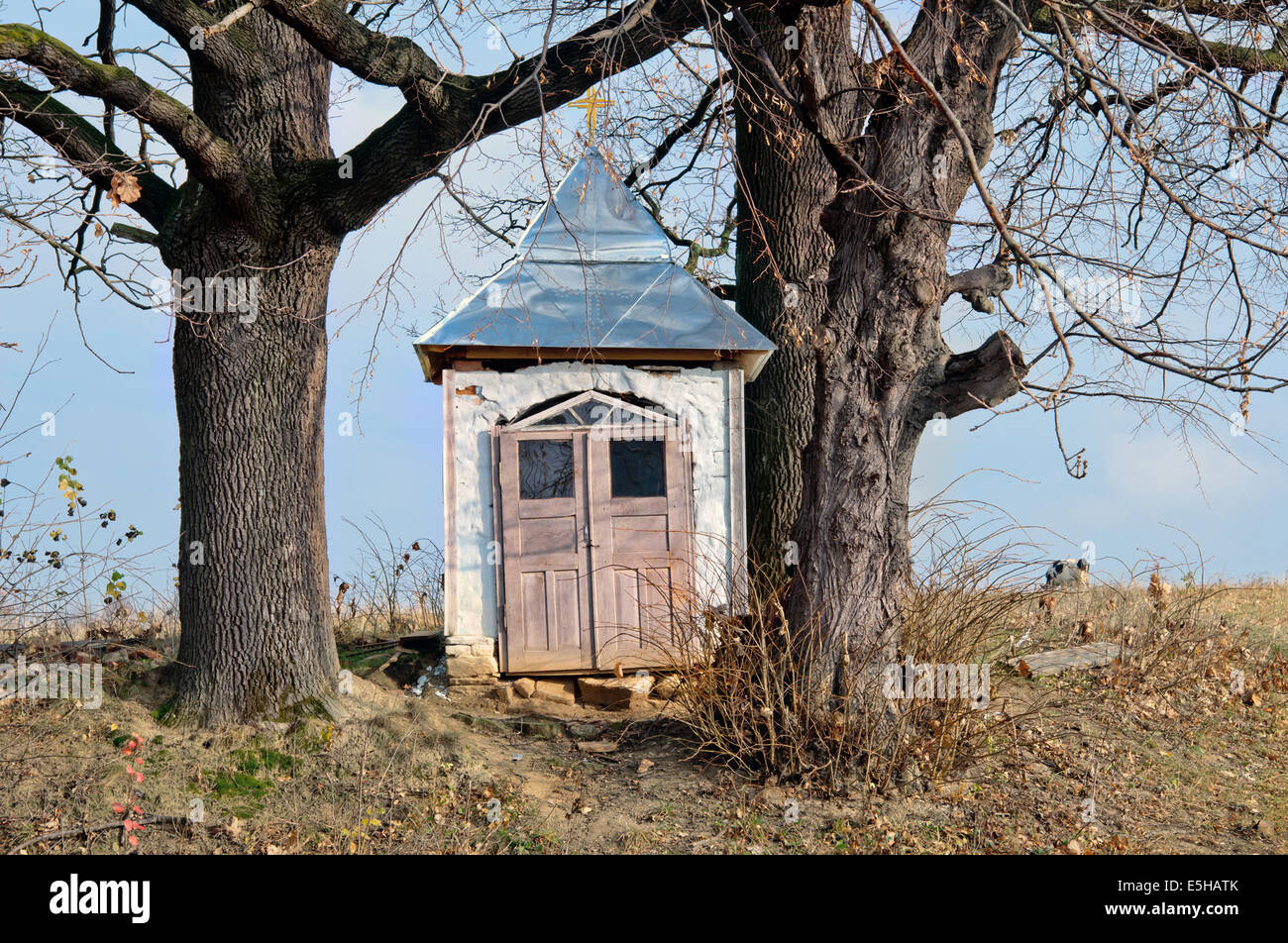 Chapel among trees hi-res stock photography and images - Alamy