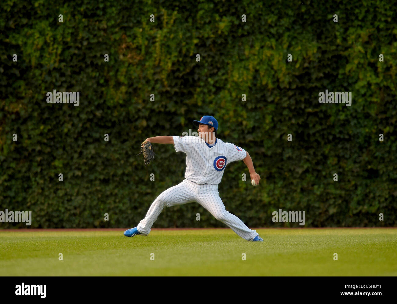 Chicago, USA. 28th July, 2014. Tsuyoshi Wada (Cubs) MLB : Chicago Cubs ...
