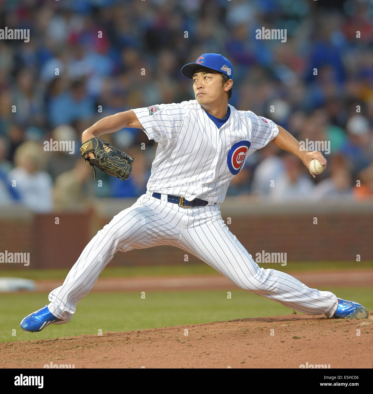 Chicago, USA. 28th July, 2014. Tsuyoshi Wada (Cubs) MLB : Chicago Cubs ...
