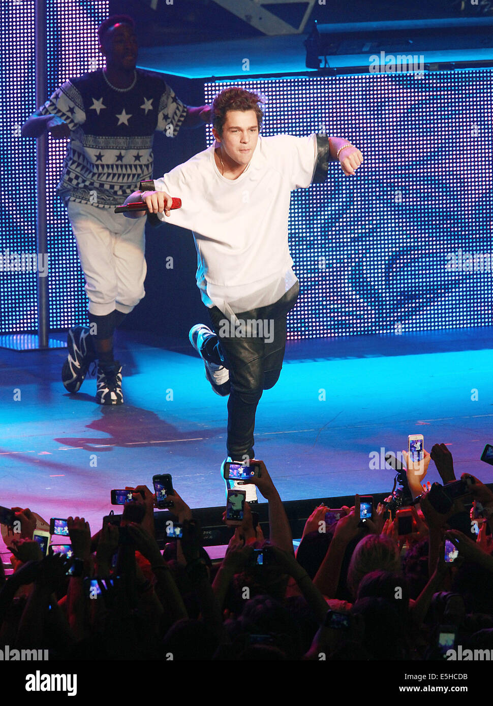 Las Vegas, Nevada, USA. 31st July, 2014. Pop singer-songwriter Austin ...