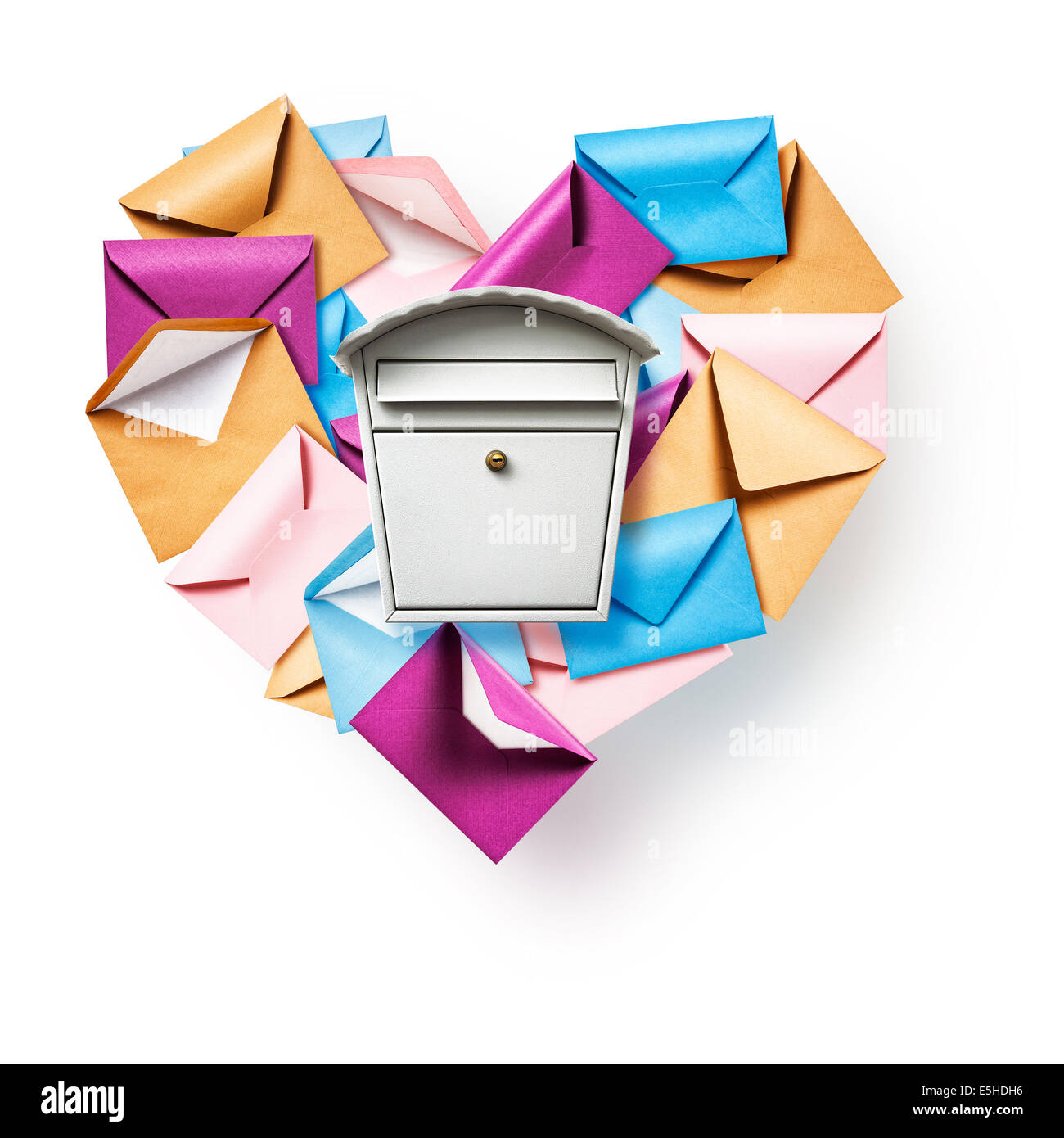 Colorful envelopes hi-res stock photography and images - Alamy