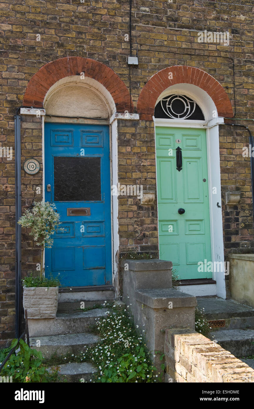 The house with two front doors hi-res stock photography and images - Alamy