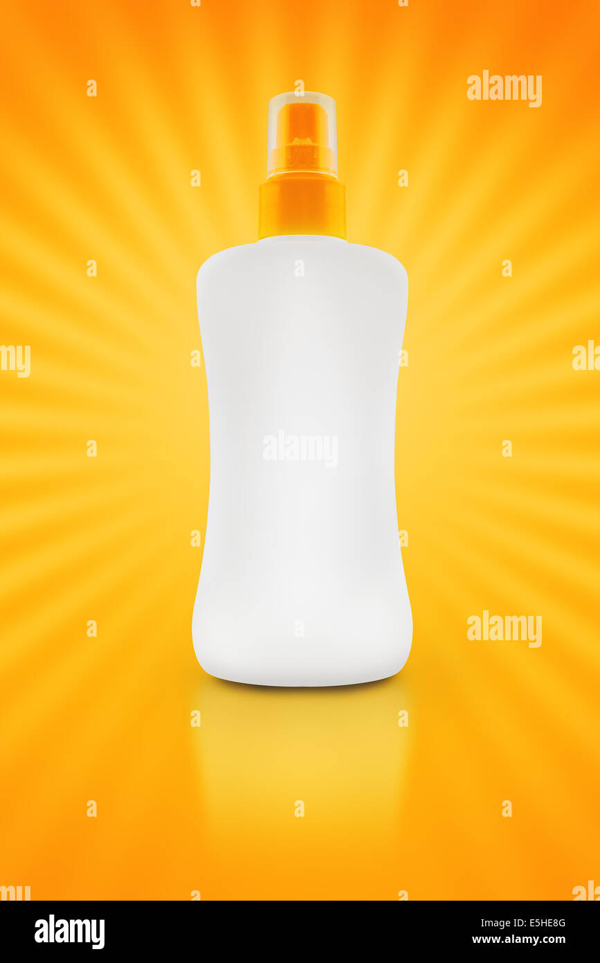 Sunscreen Bottle Blank