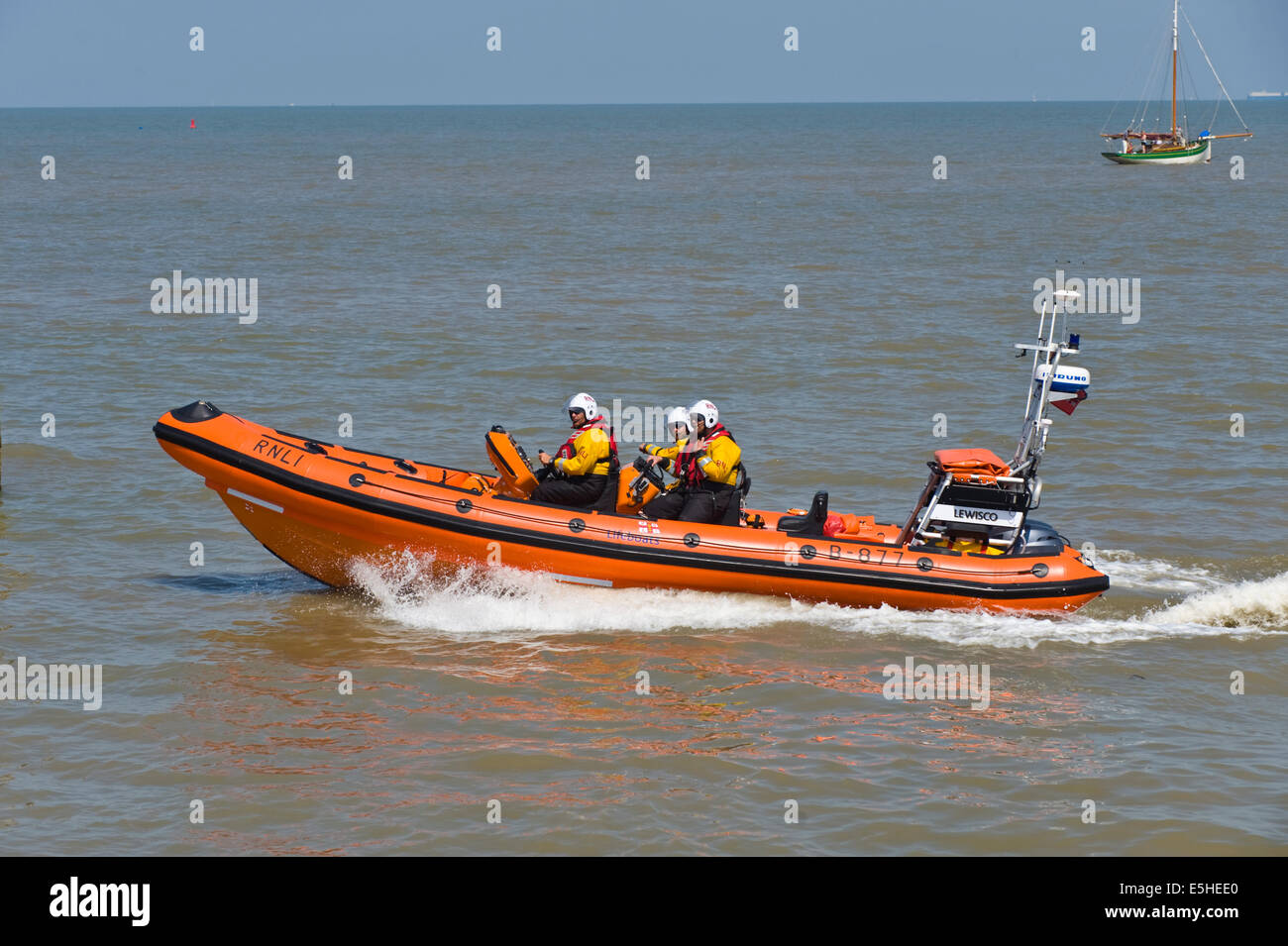 RNLI Atlantic 85 Lifeboat Lewisco at Whitstable Kent England UK Stock ...