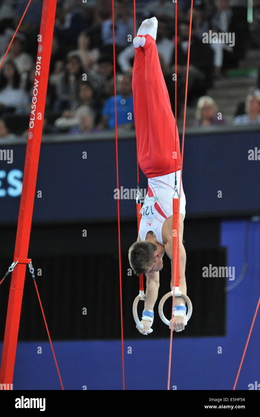 Glasgow, Scotland, UK. 31st July, 2014. Max Whitlock (ENG) during the ...