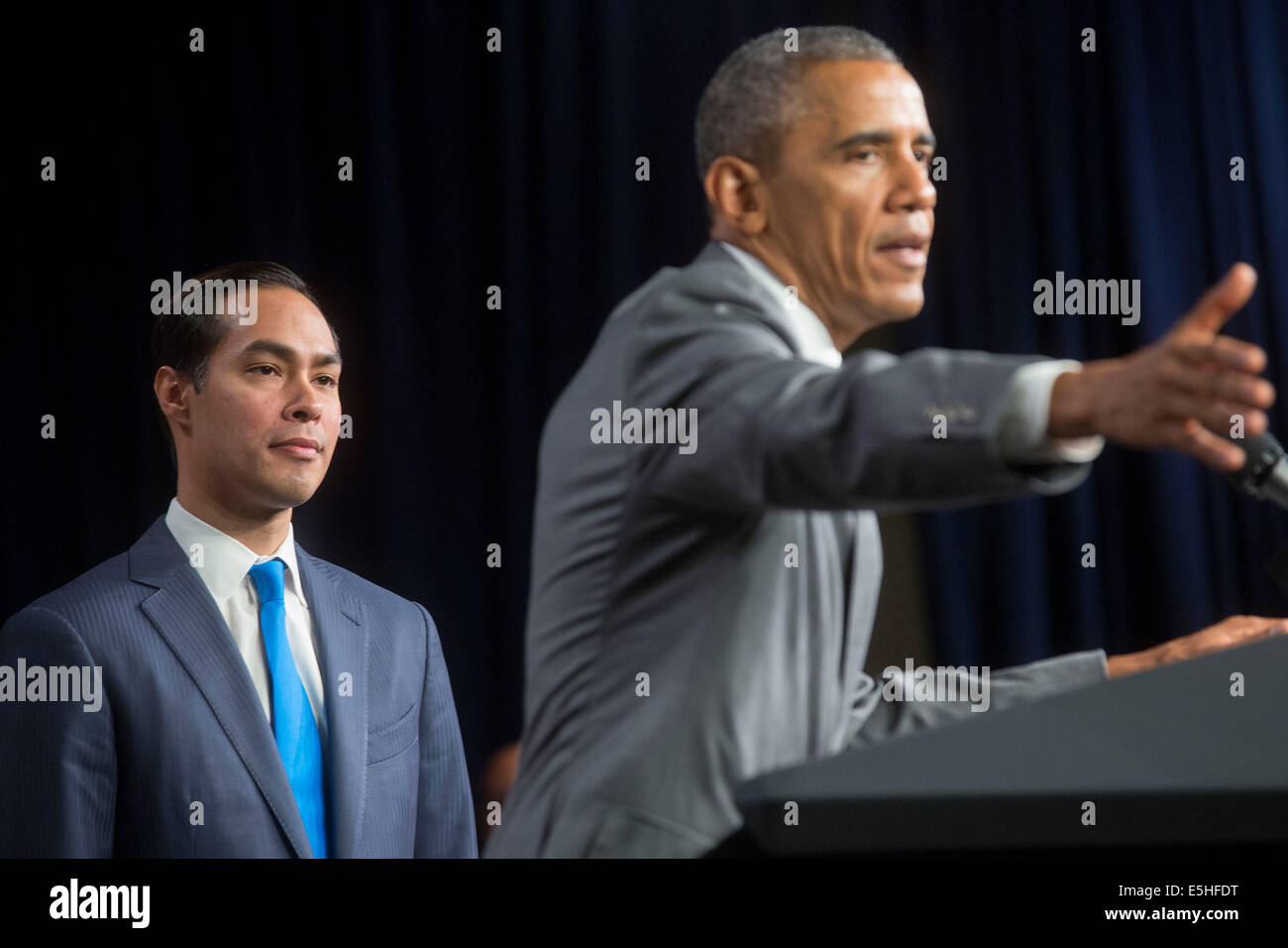 Washington, DC, USA. 31st July, 2014. Julian Castro, Secretary of ...