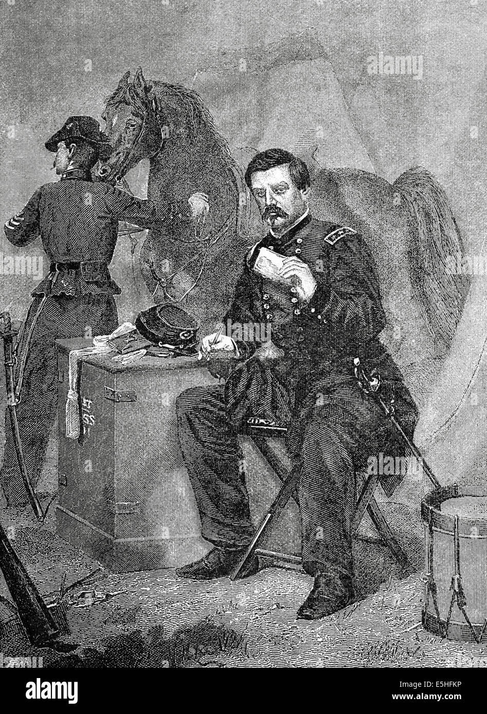 Governor george mcclellan hi-res stock photography and images - Alamy