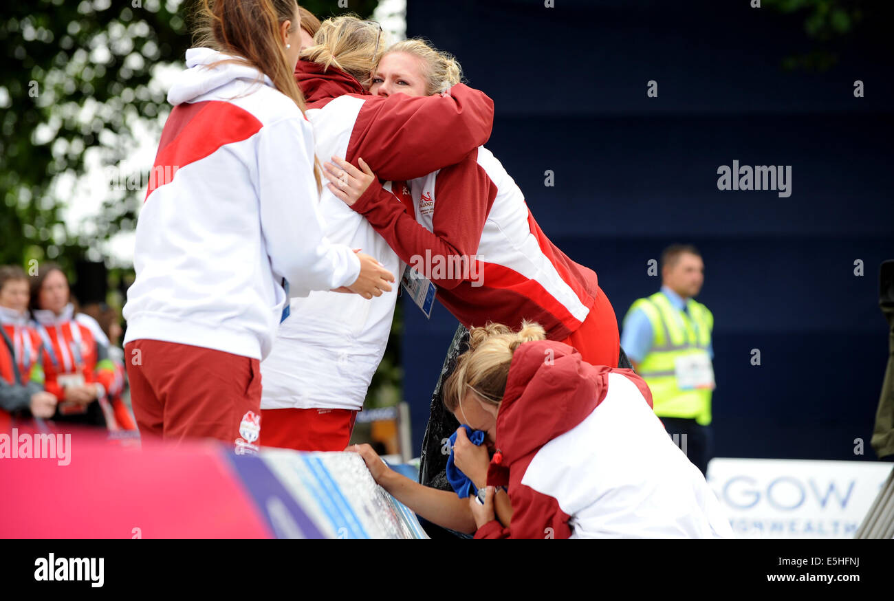 JAMIE-LEA WINCH & NATALIE MELM ENGLAND KELVIN GREEN GLASGOW SCOTLAND 01 ...