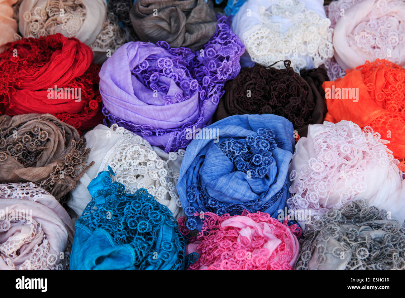 Burano lace display hi-res stock photography and images - Alamy