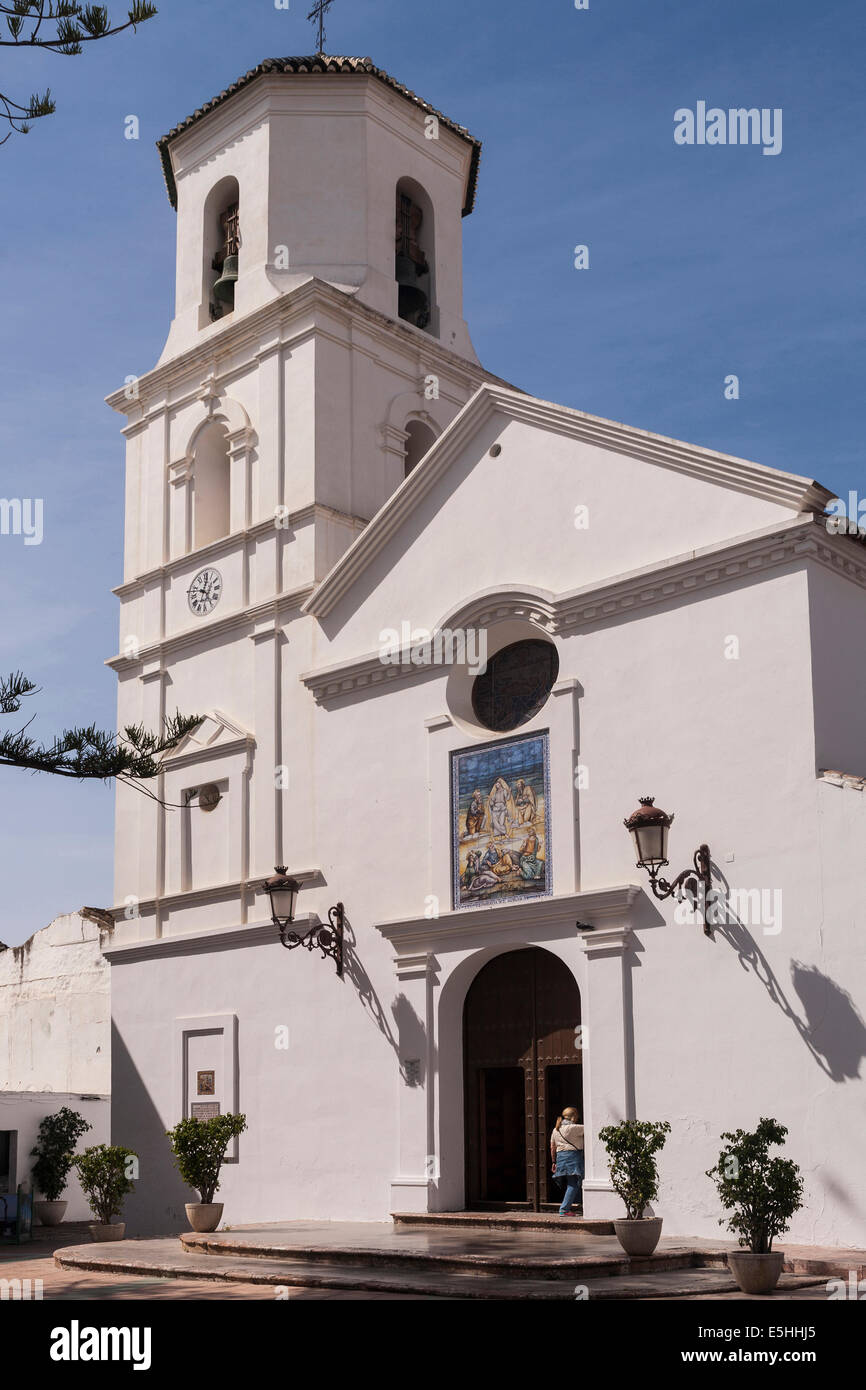 Nerja el salvador church hi-res stock photography and images - Alamy