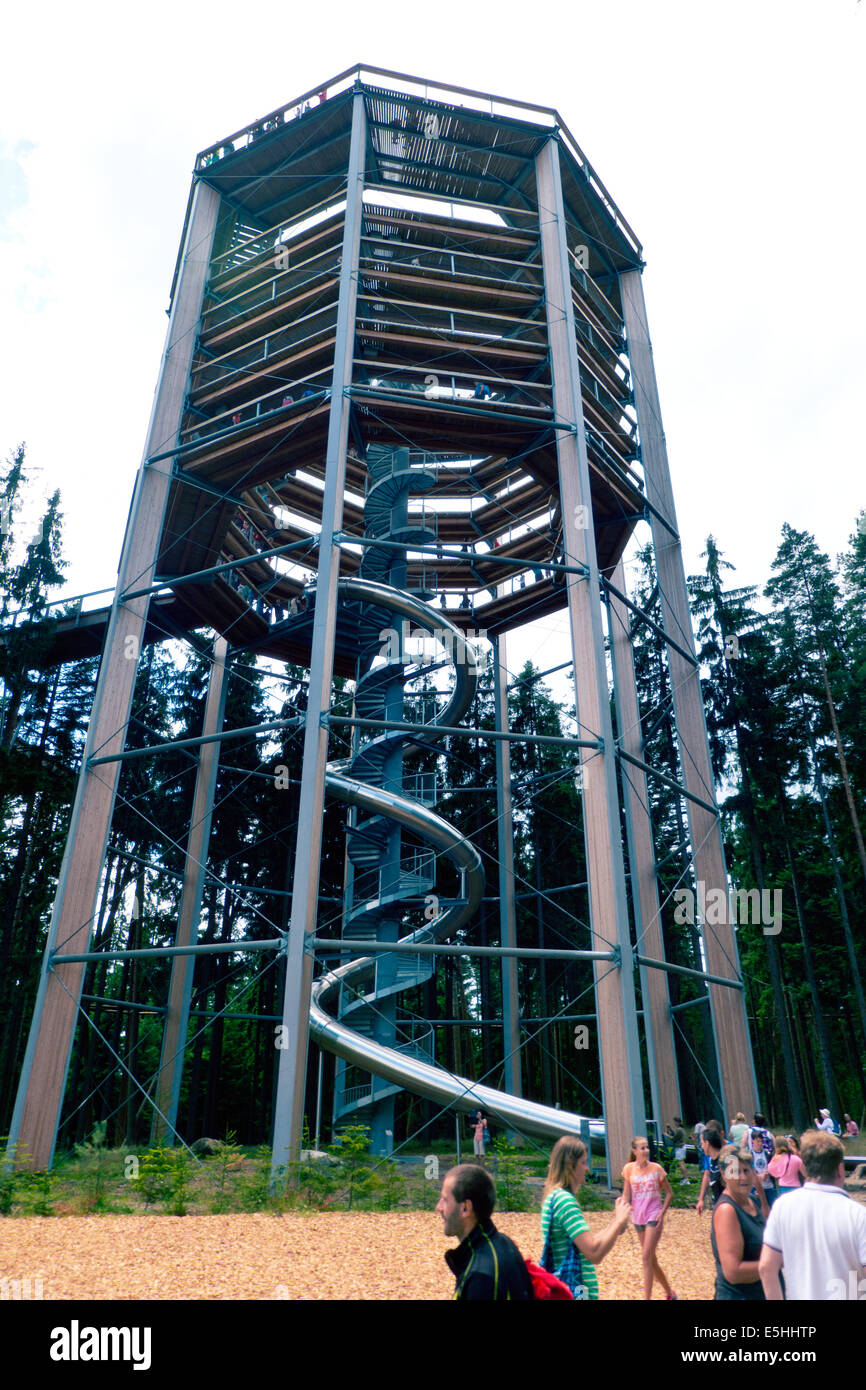 Lipno Treetop Walkway Stock Photo - Alamy