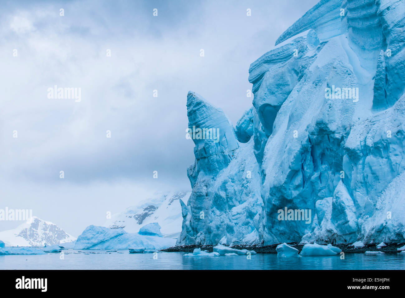 Glacier, Danco Island, Antarctica Stock Photo - Alamy