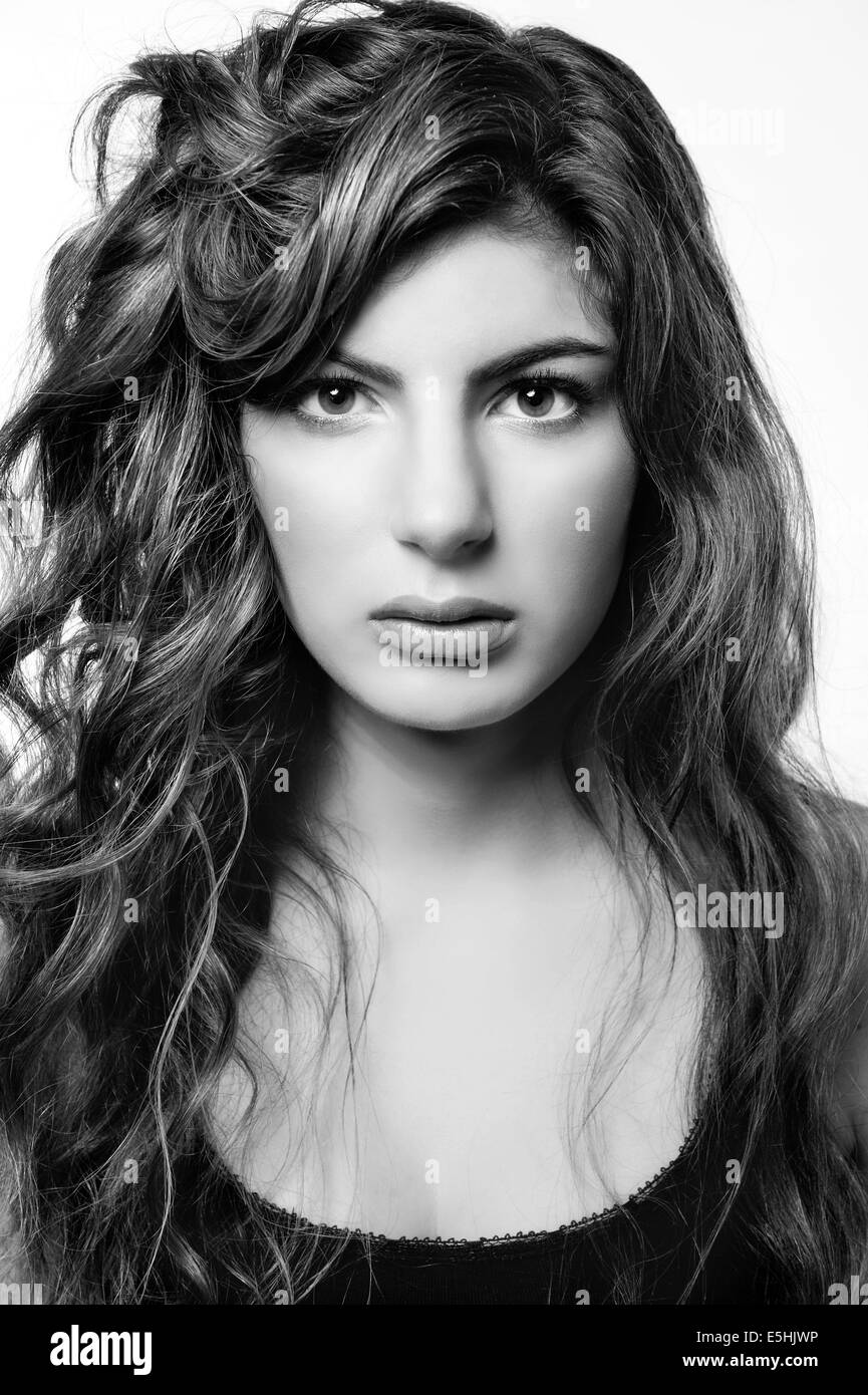 One woman angry Black and White Stock Photos & Images - Alamy