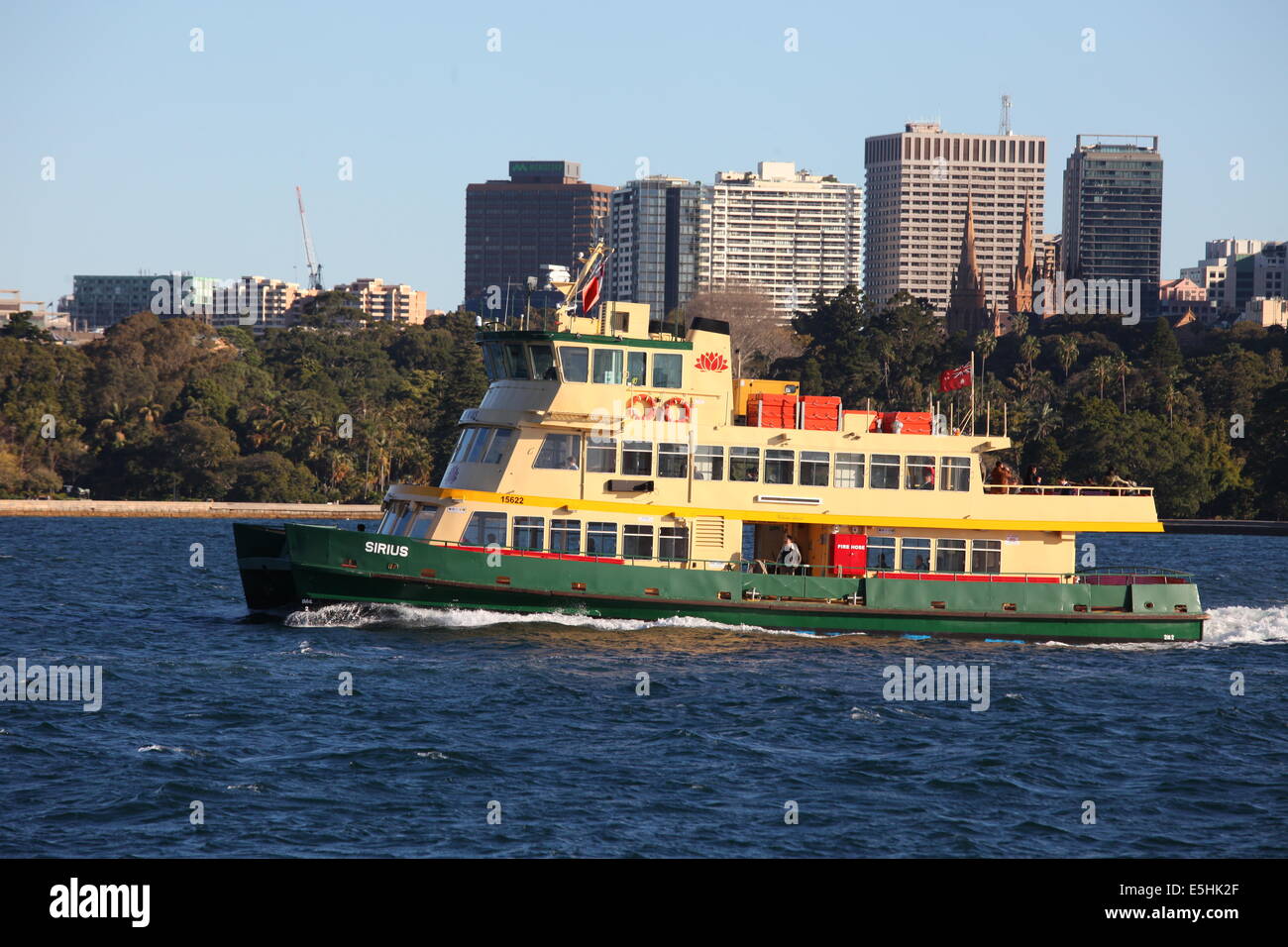 Sydney Harbour Ferry Stock Photo - Alamy