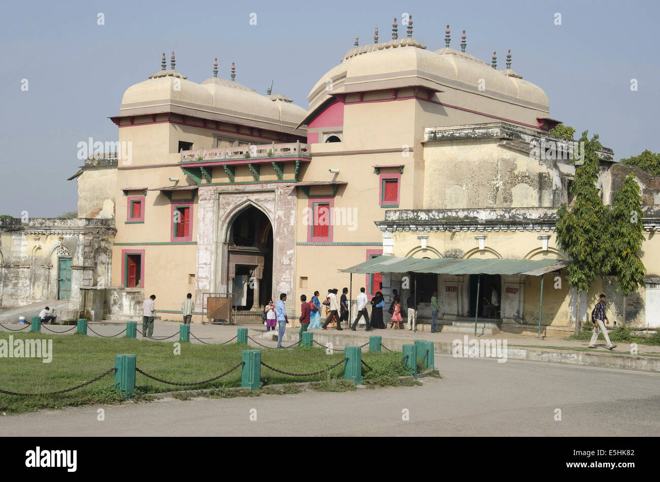 Entrance to Ramnagar Fort, Varanasi, Uttar Pradesh, India Stock Photo ...