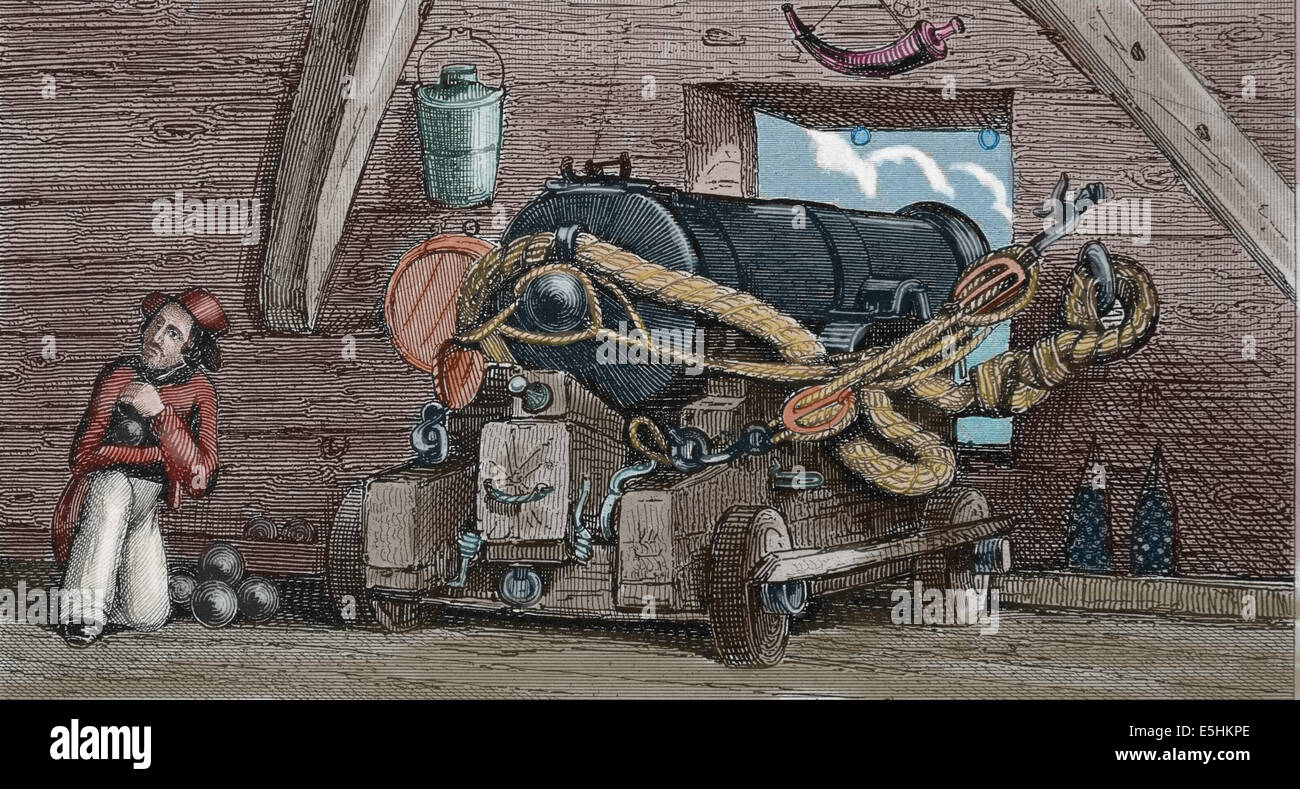 Naval Artillery Gun High Resolution Stock Photography and Images - Alamy