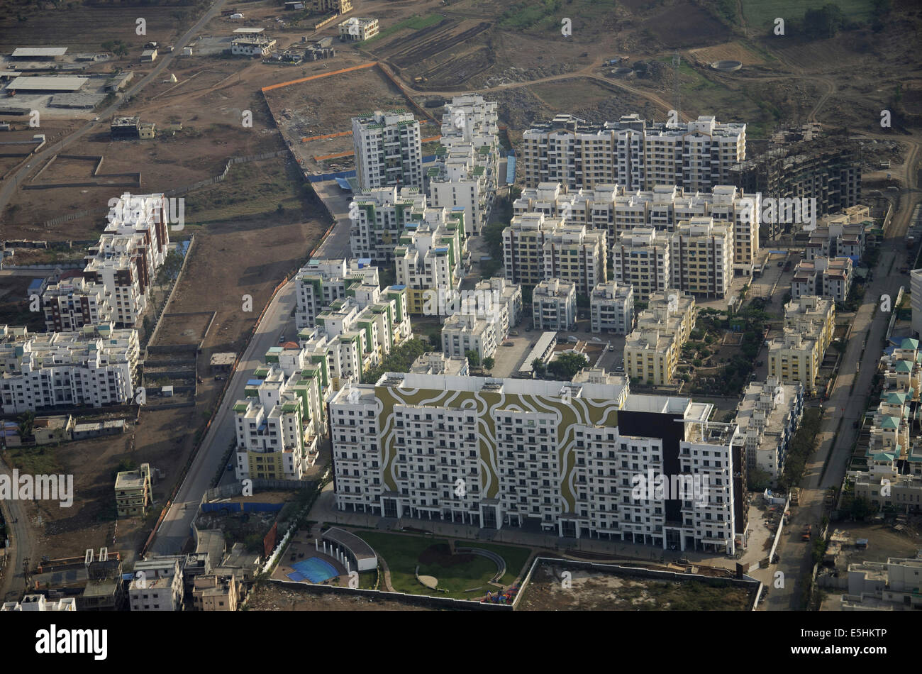 Building Complex, Pune, Maharashtra, India Stock Photo - Alamy