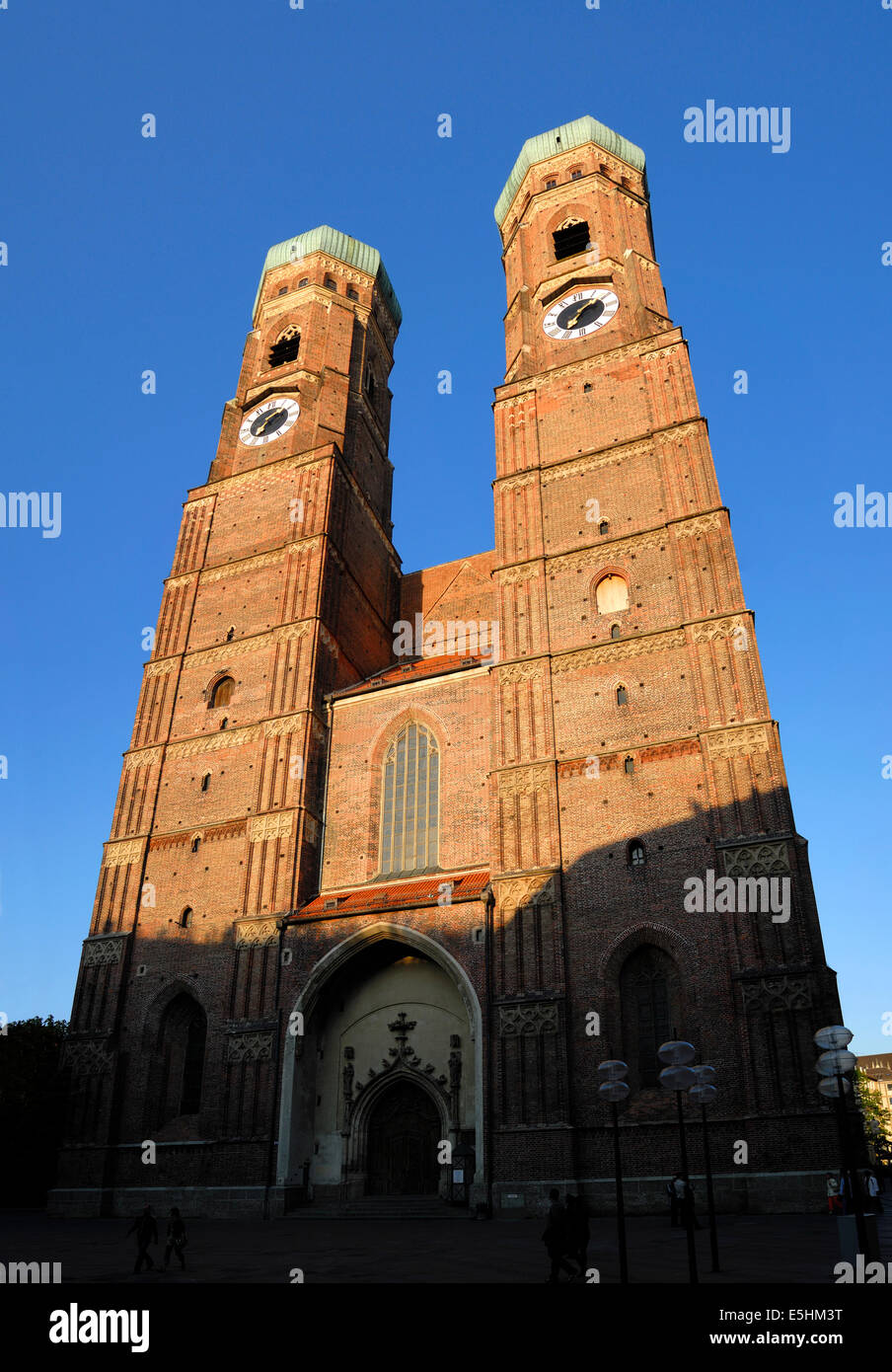 Munich, Bavaria, Germany. Frauenkirche / Dom / Cathedral Stock Photo ...