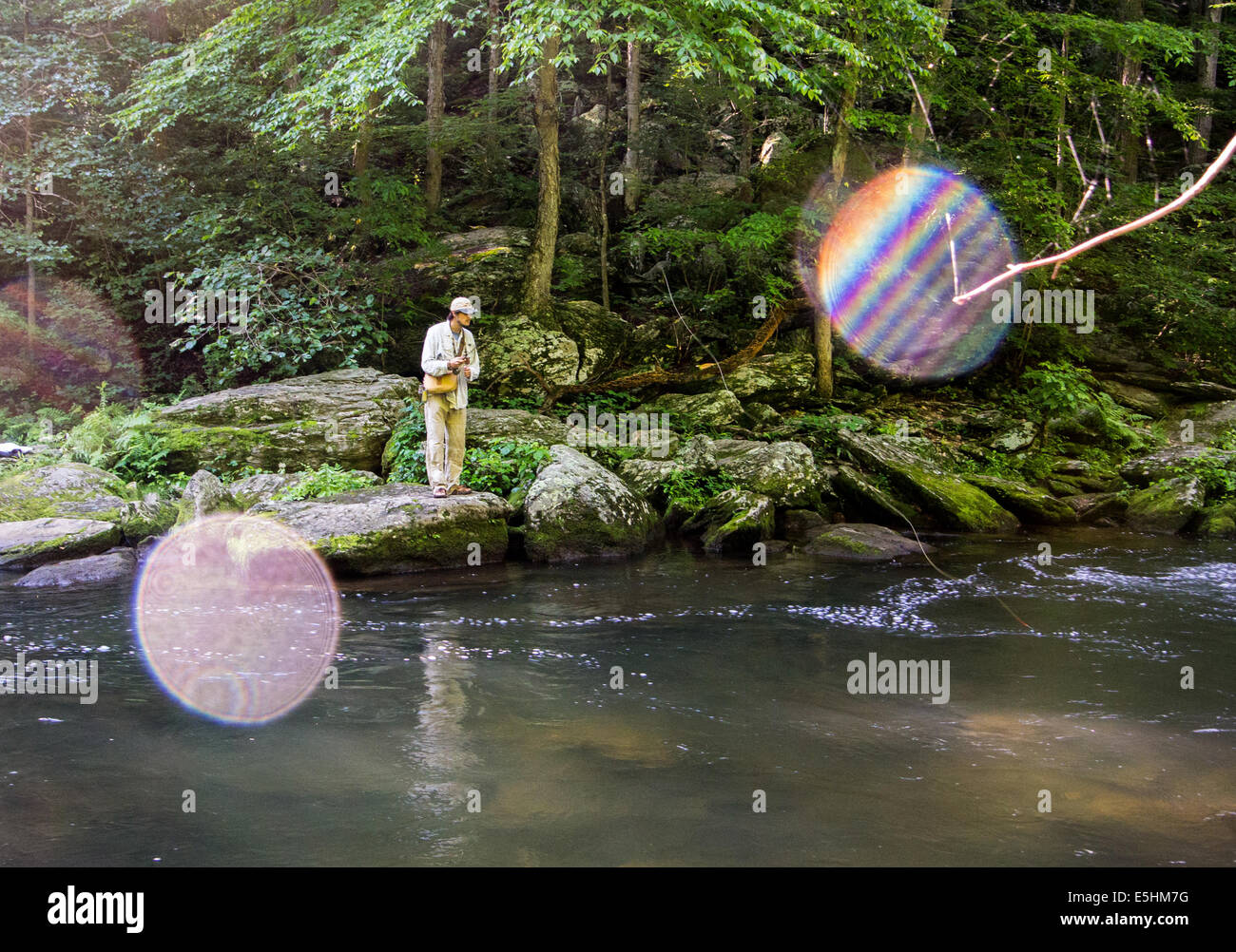 Robby Lepcezyk prays to the fish gods and casts his line out into the ...