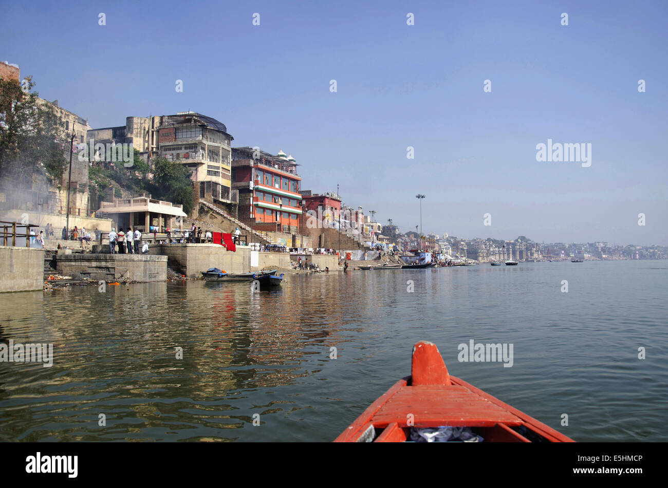 Varanasi benares ghats hi-res stock photography and images - Alamy