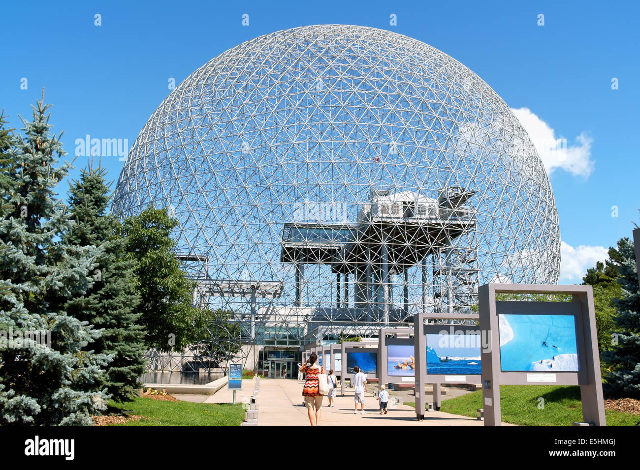 Montreal, Canada - August 9, 2008: the geodesic dome called Montreal ...