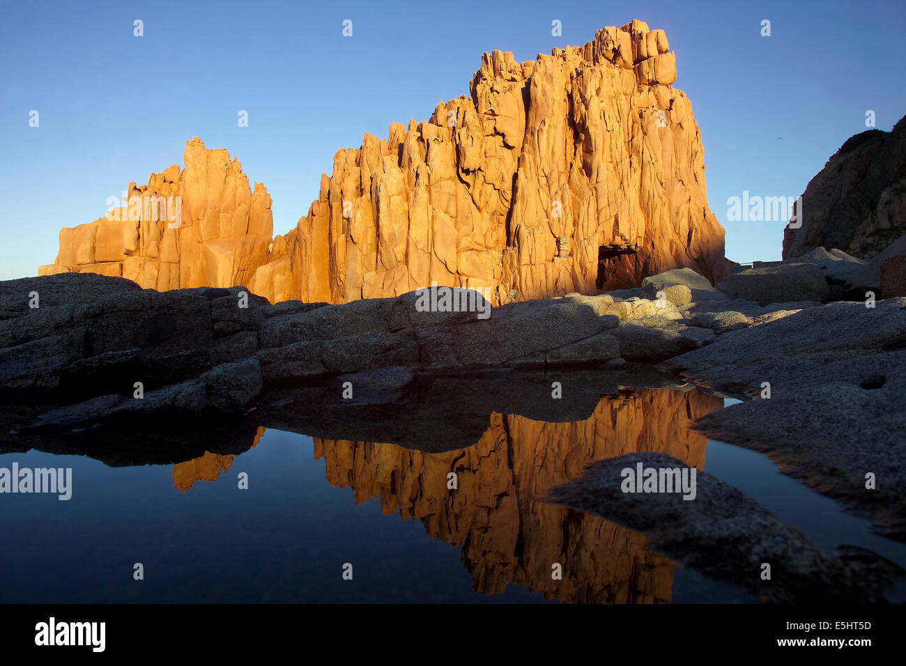 The red rocks of Arbatax Stock Photo - Alamy