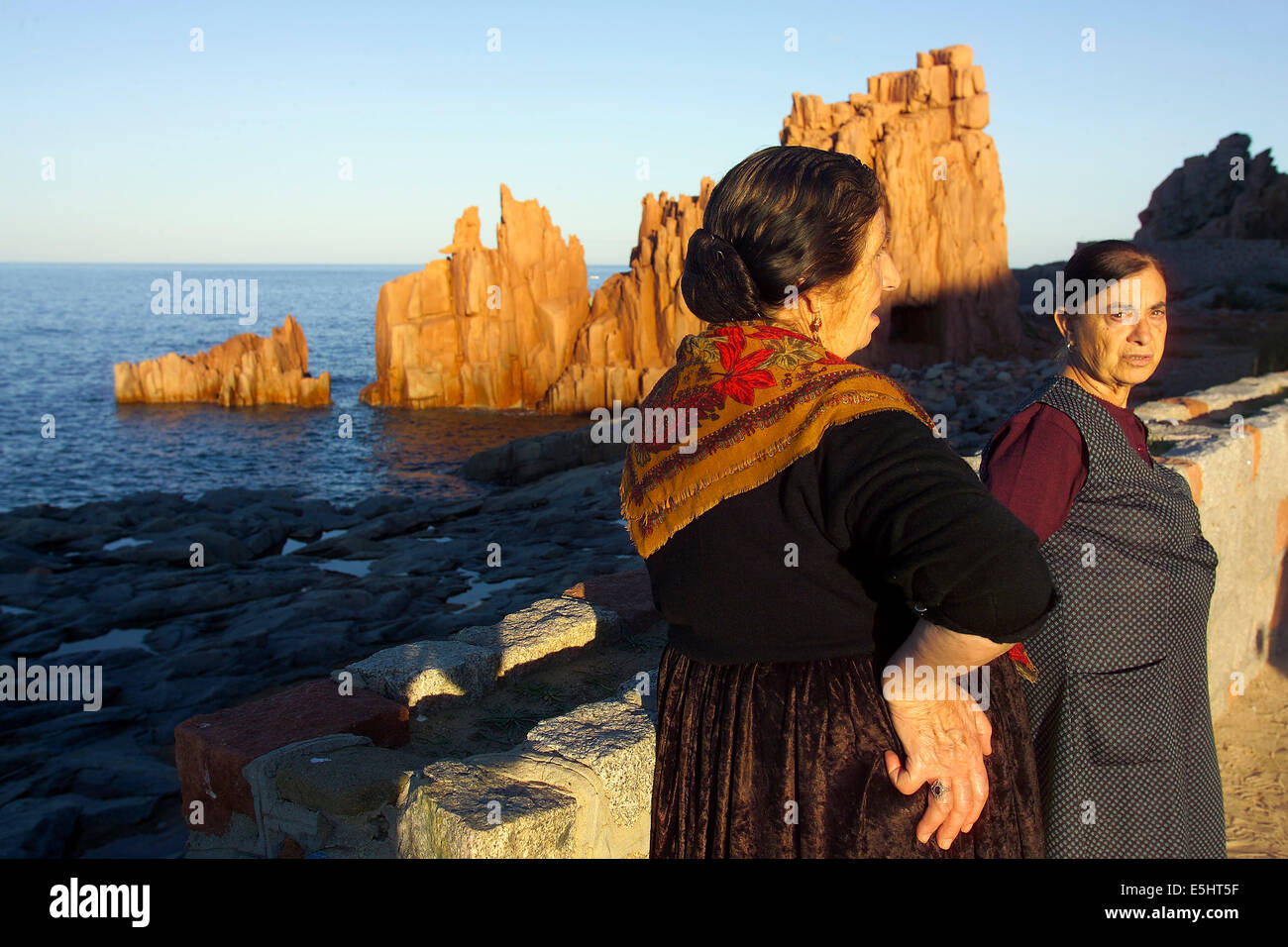 The red rocks of Arbatax Stock Photo - Alamy