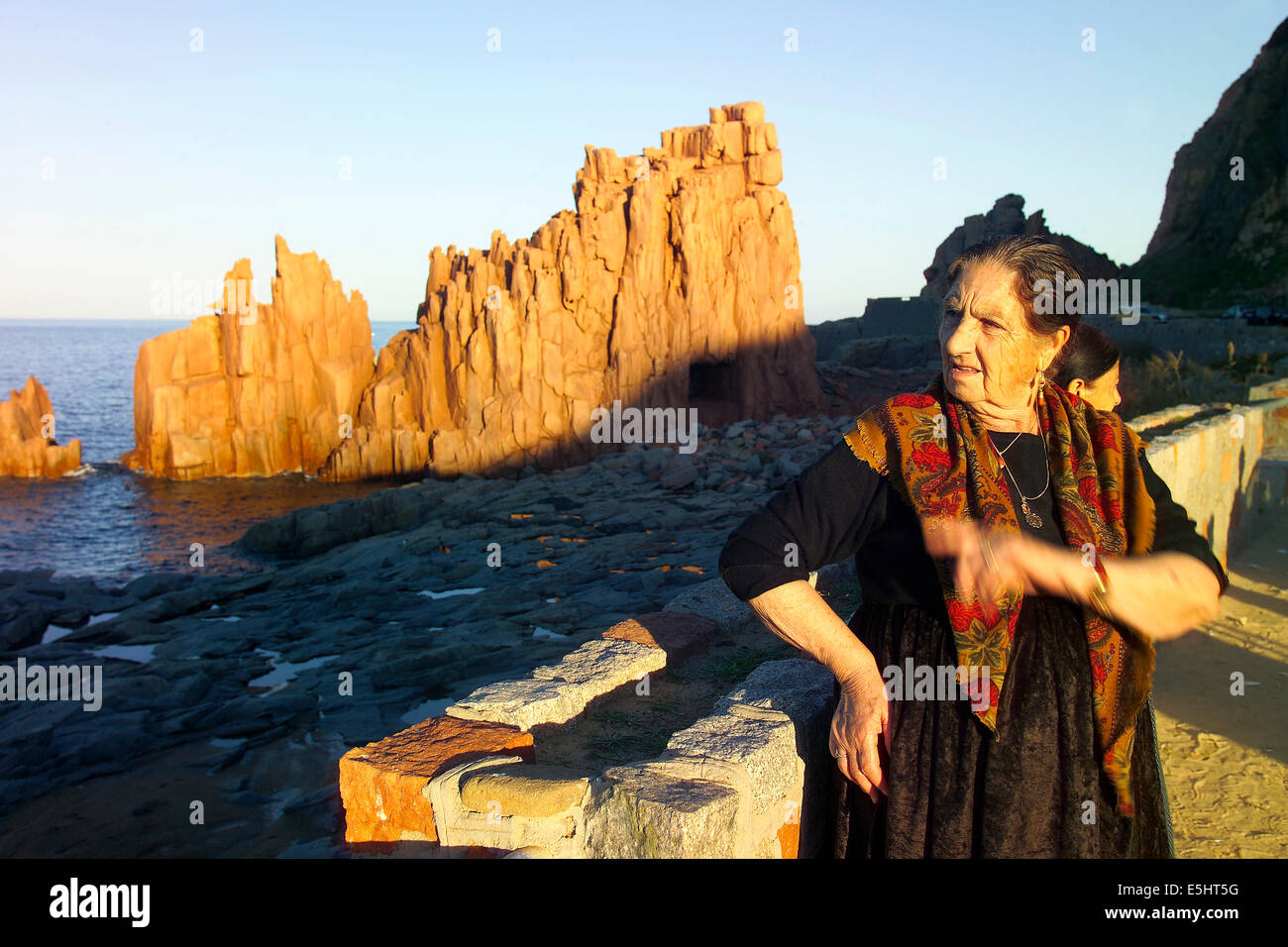 The red rocks of Arbatax Stock Photo - Alamy