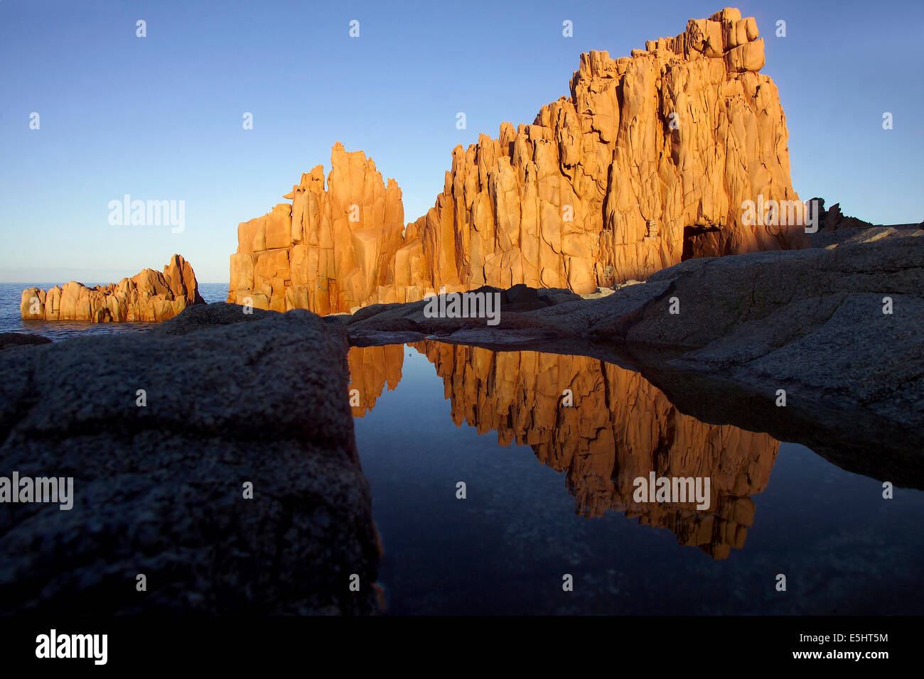 The red rocks of Arbatax Stock Photo - Alamy