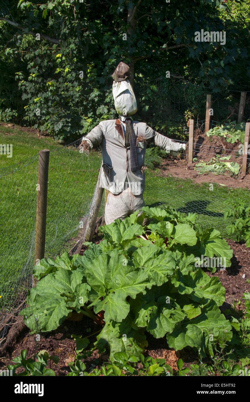 Scarecrow at Ulster Folk Museum, Belfast, Northern Ireland Stock Photo ...