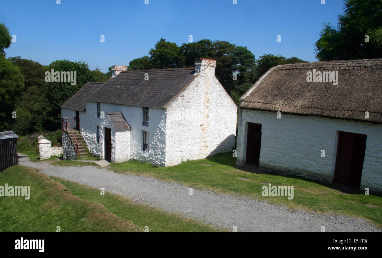 Coshkib Hill Farm, Ulster Folk Museum, Belfast, Northern Ireland Stock ...