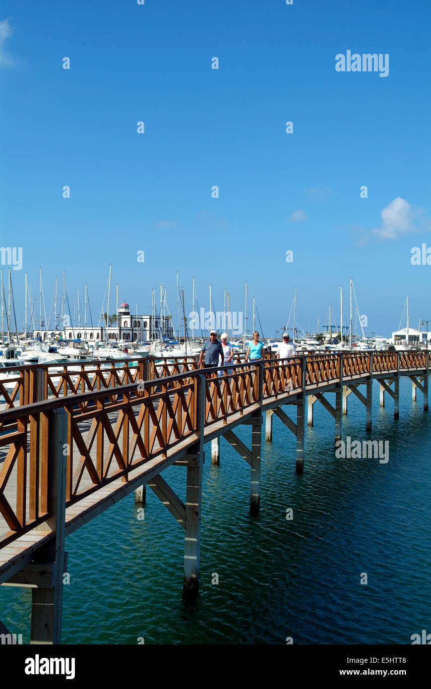 Marina Rubicon, Playa Blanca Lanzarote Canary Islands Stock Photo - Alamy