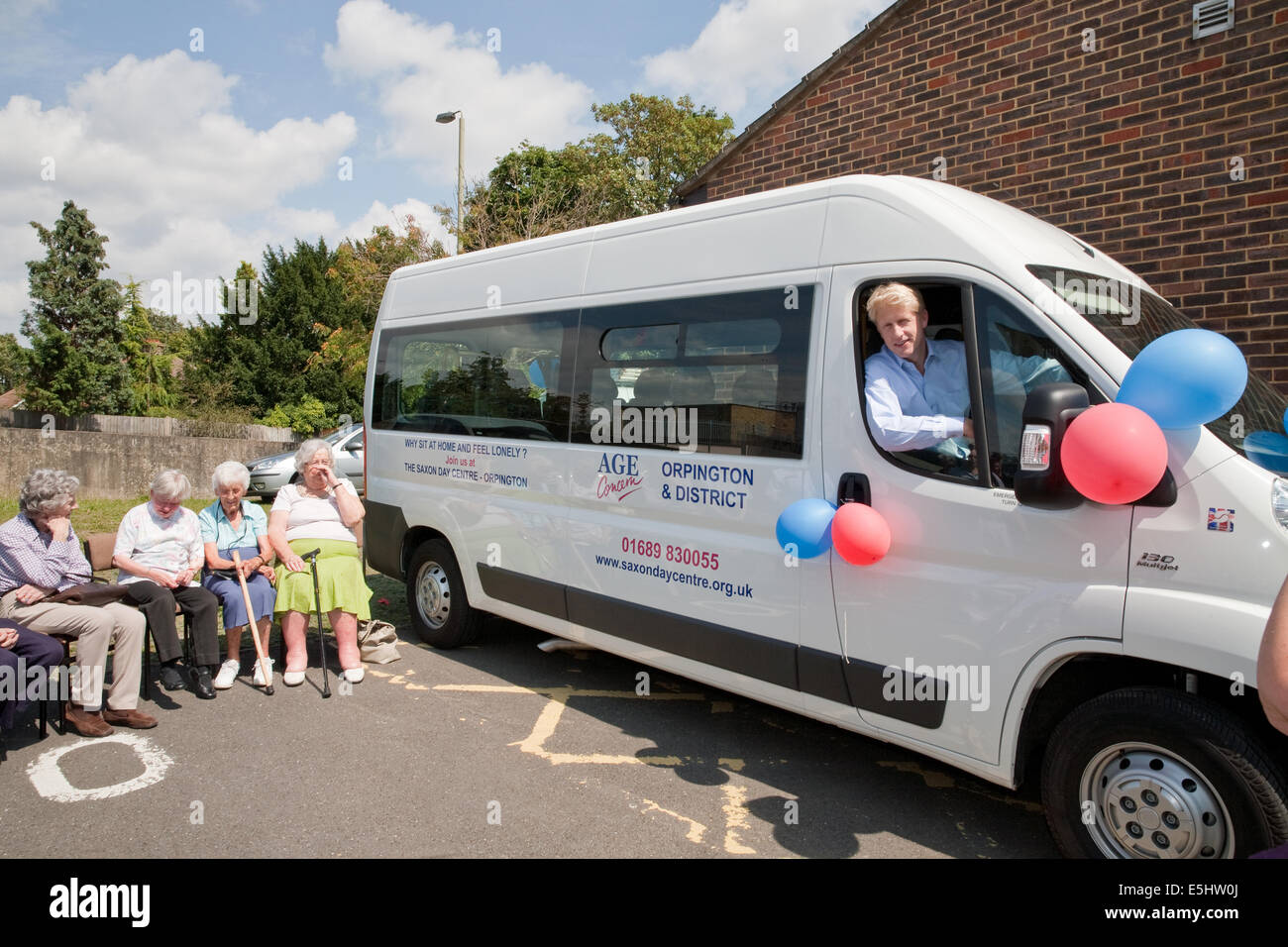Minibus for the elderly hi-res stock photography and images - Alamy