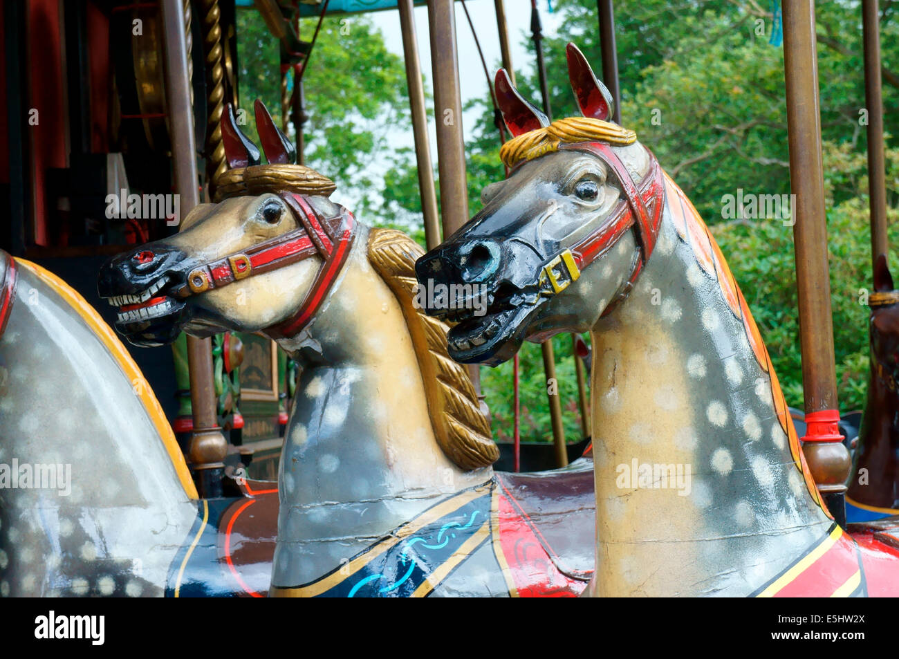 Merry Go Round Horses Stock Photos & Merry Go Round Horses Stock Images ...