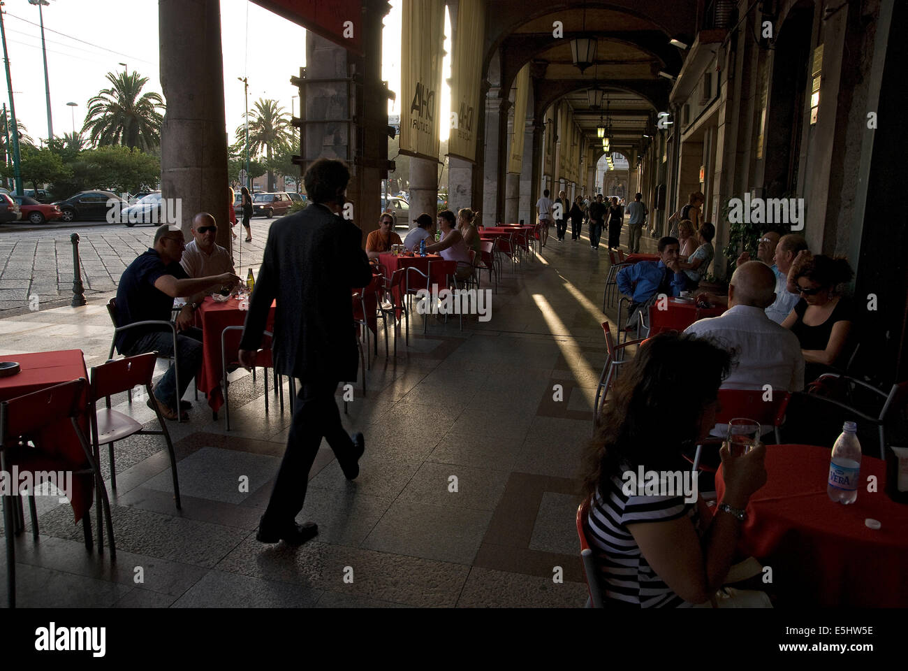 Cagliari cafe sardinia hi-res stock photography and images - Alamy