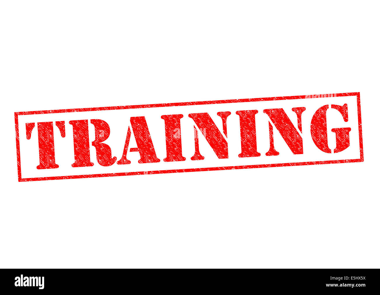 TRAINING red Rubber Stamp over a white background Stock Photo - Alamy