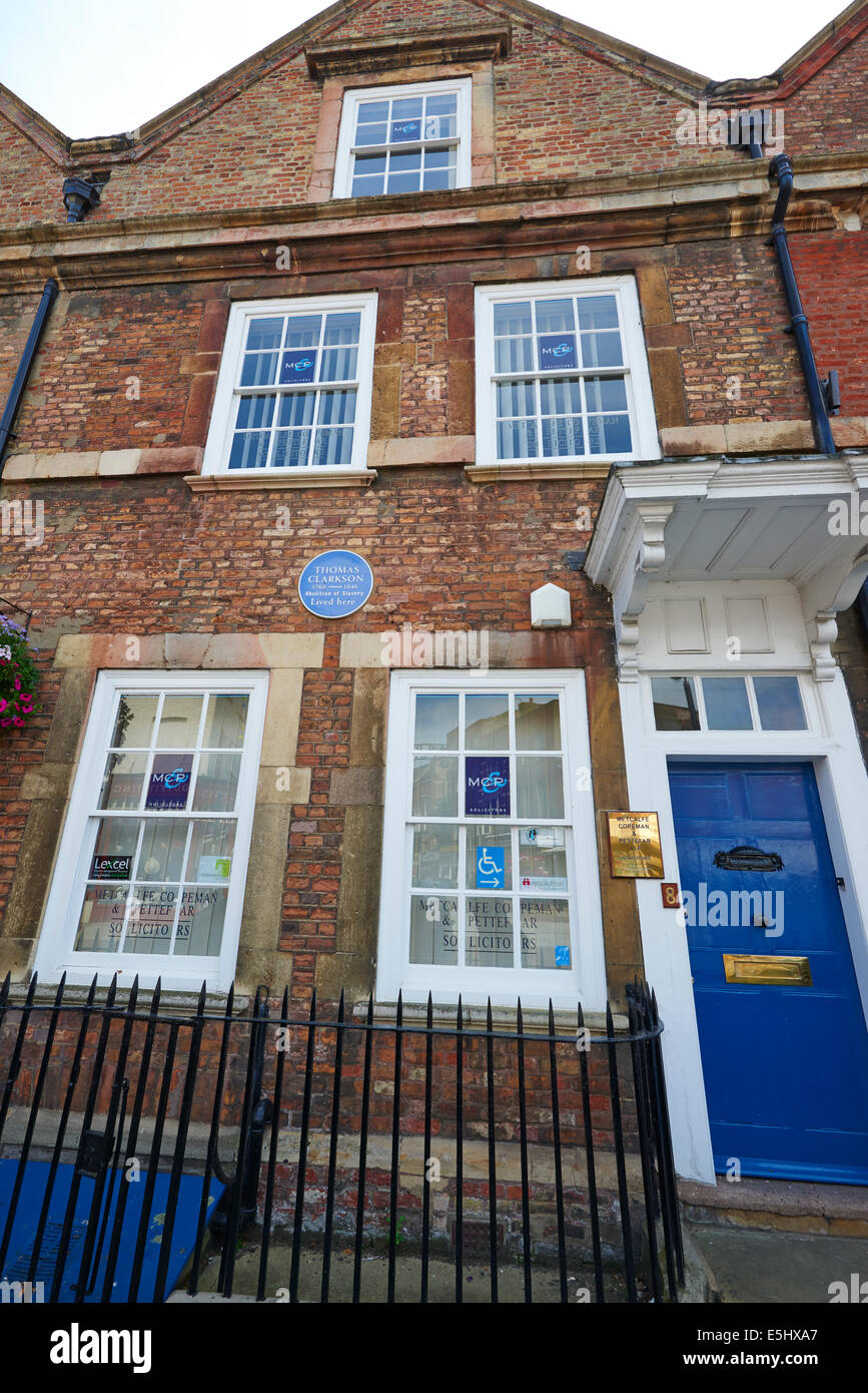 Former Home Of Thomas Clarkson Who Devoted His Life To The Abolition Of ...