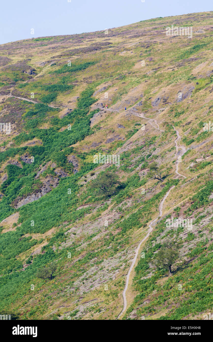 Long Mynd hills, above Church Stretton, Shropshire, UK Stock Photo - Alamy